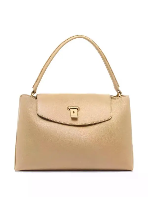 Bally Lock Me Top Handle Shoulder Bag