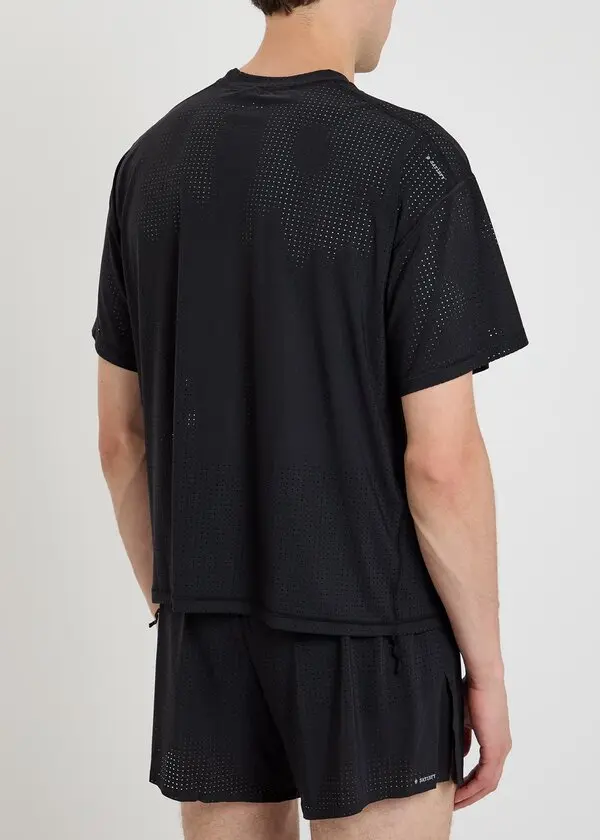 Satisfy Space-o Camouflage Perforated T-shirt