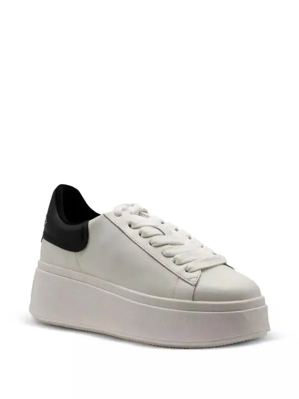 Ash Moby Stud-embellished Sneakers - White