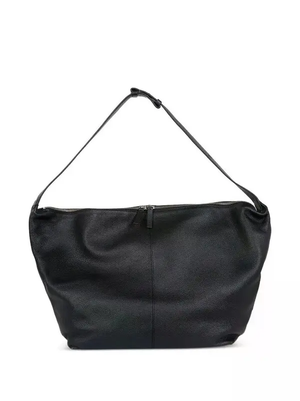 AESTHER EKME Grained Leather Shoulder Bag - Black
