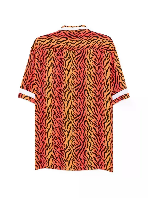 BLUE SKY INN Waiter Tiger-print Shirt