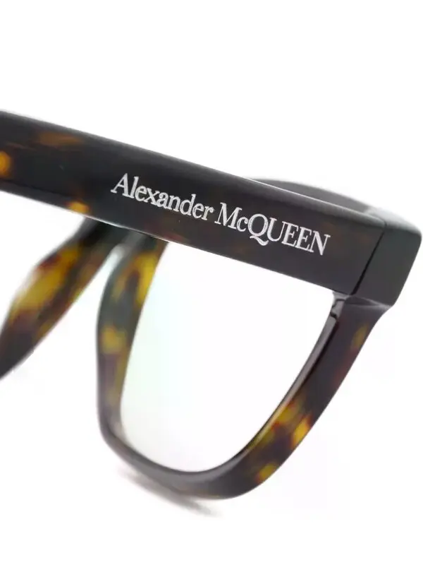 Alexander McQueen Square-frame Glasses