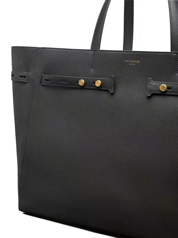 Thom Browne Mr. Thom Leather Tote Bag