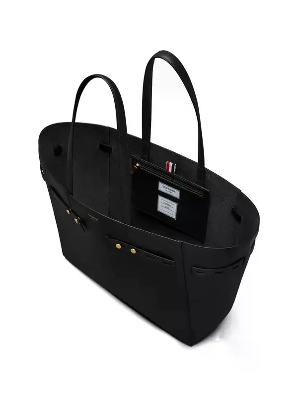 Thom Browne Mr. Thom Leather Tote Bag