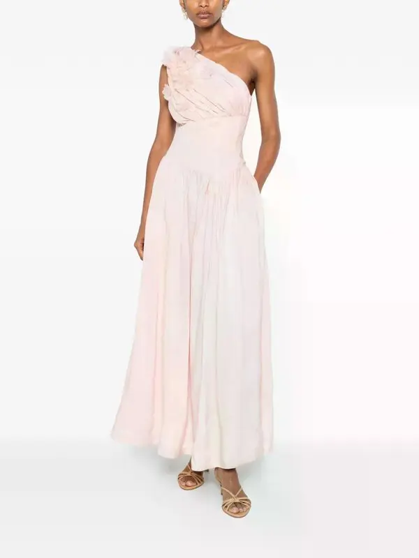 Aje Demi Floral Embellished Dress - Pink