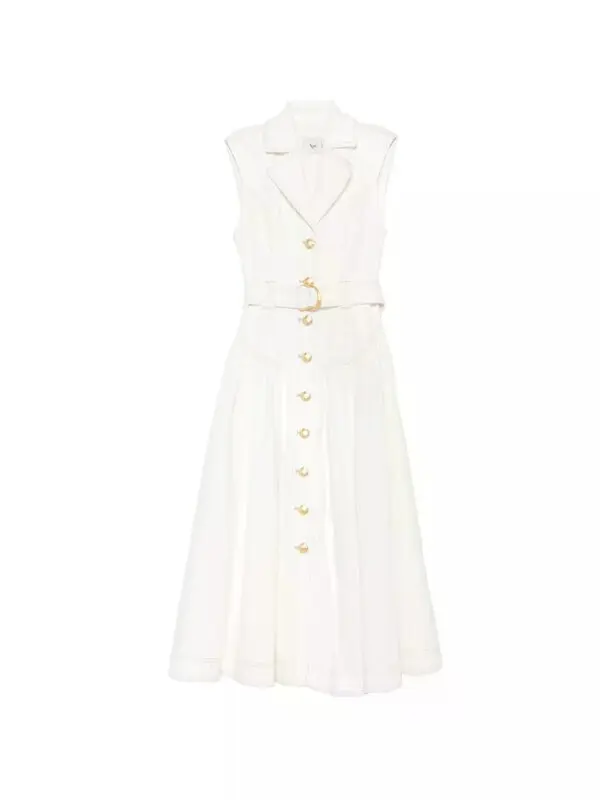 Aje Liliana Denim Dress - Neutrals