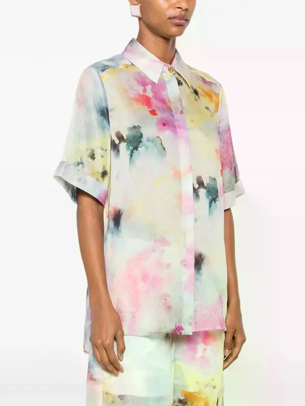 Aje Floral-print Shirt