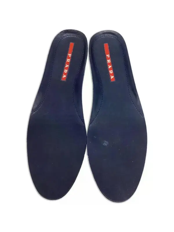 Prada Suede Cap-toe Low-top Sneakers