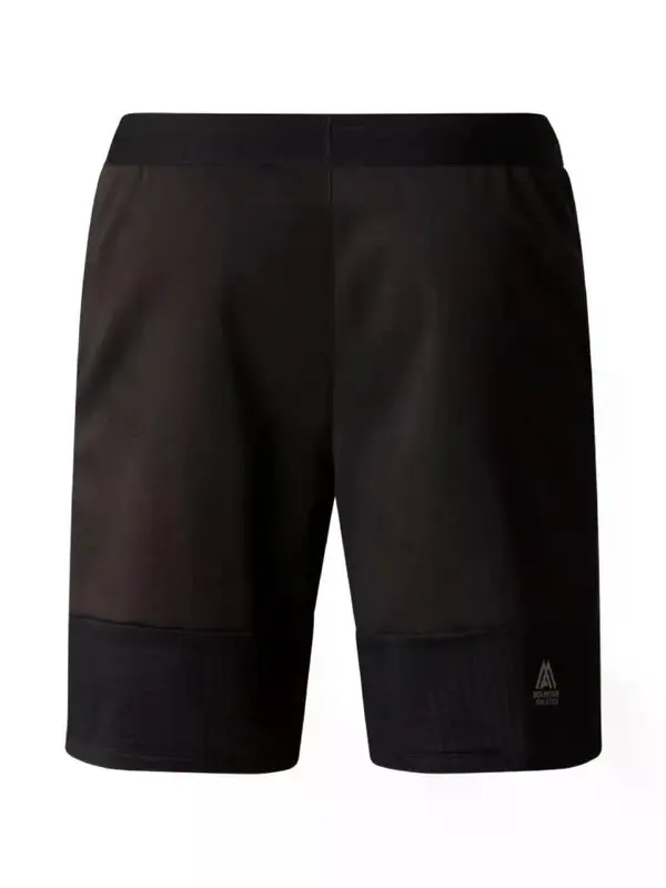 The North Face Logo Patch Ribbed-trim Shorts