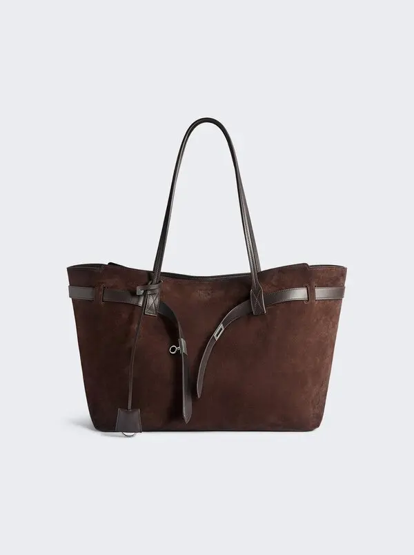 Balenciaga Bel Air Large Tote Bag - Brown