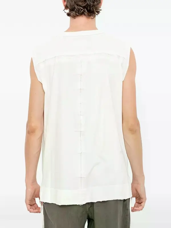 Andrea Ya'aqov Raw-edge Panelled T-shirt
