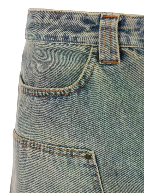 META CAMPANIA COLLECTIVE Milton Panelled Straight-leg Jeans
