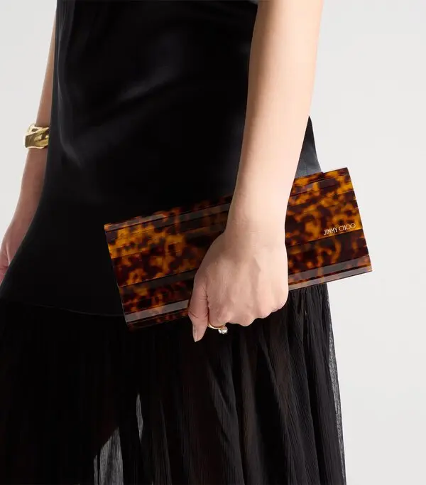 JIMMY CHOO Sweetie Panelled Clutch Bag