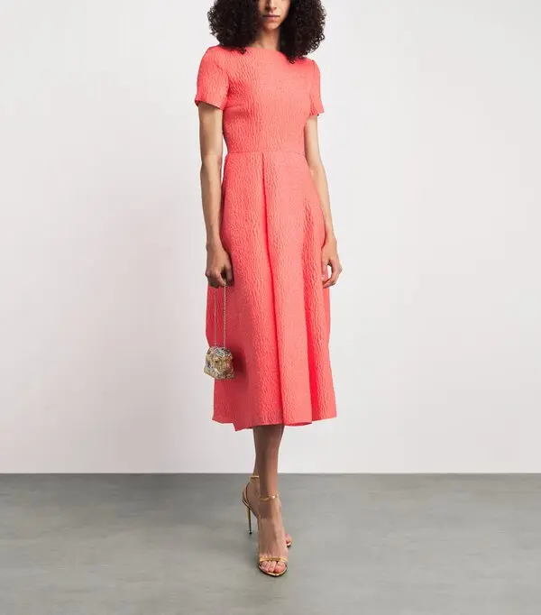 ROKSANDA Cloqué Vaela Midi Dress