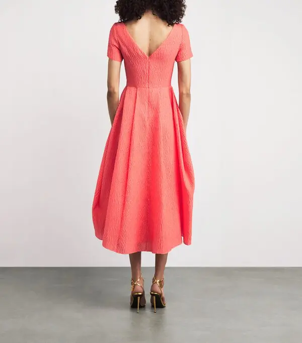 ROKSANDA Cloqué Vaela Midi Dress