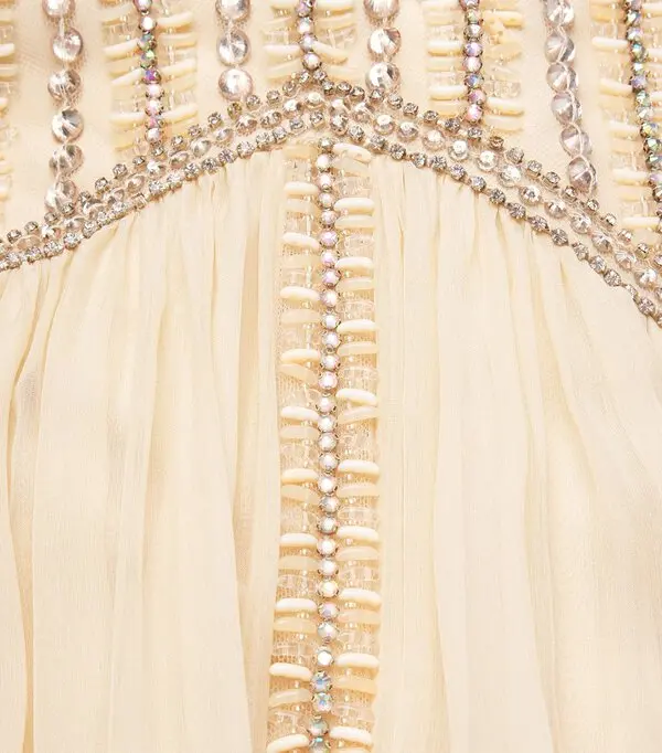 Zuhair Murad Embellished Scarf Gown