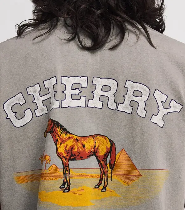 CHERRY LOS ANGELES Cotton Palamino Pocket T-shirt