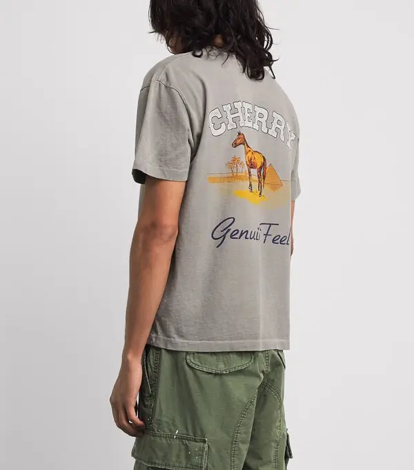 CHERRY LOS ANGELES Cotton Palamino Pocket T-shirt