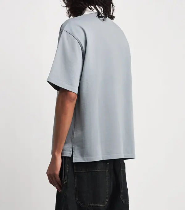FRAME Contrast-collar Rugby Polo Shirt