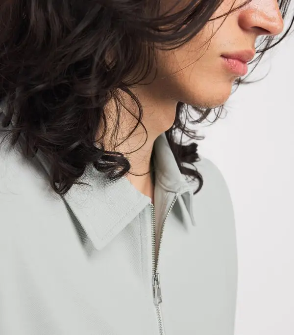 FRAME Cotton Piqué Polo Shirt