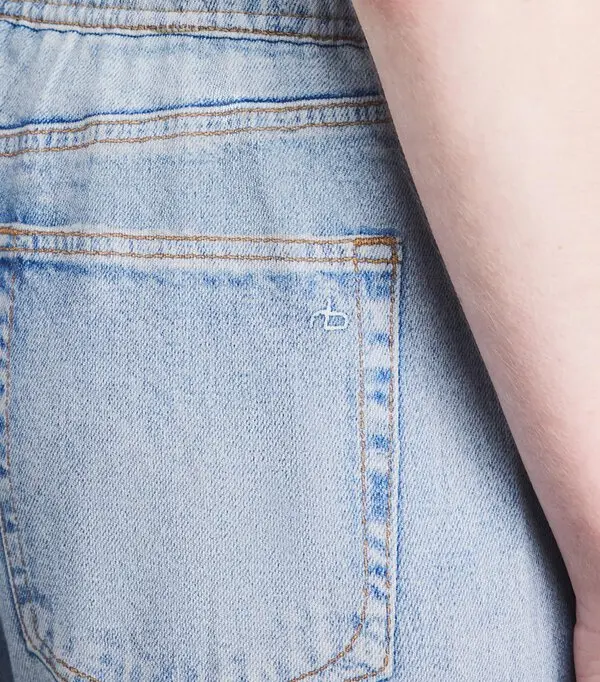 Rag & Bone Trompe-l'oeil Wide-leg Jeans