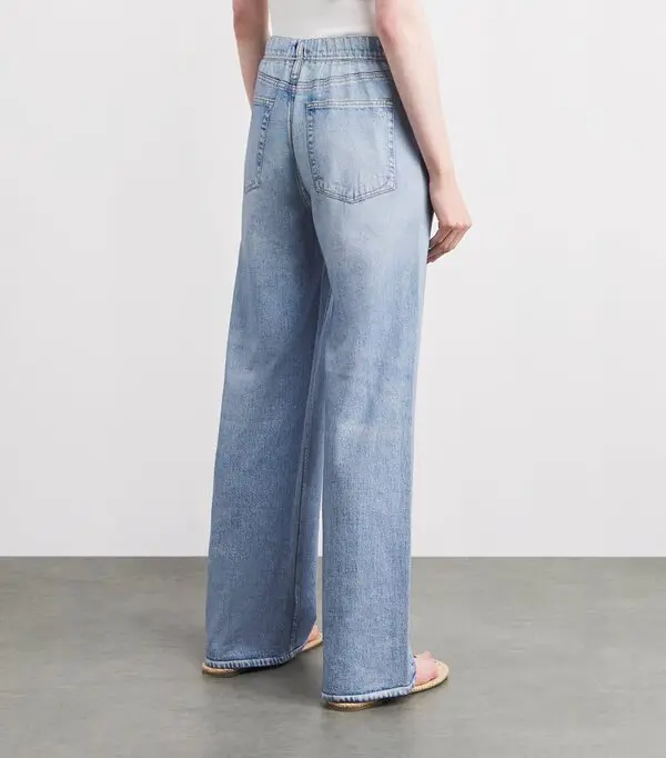 Rag & Bone Trompe-l'oeil Wide-leg Jeans