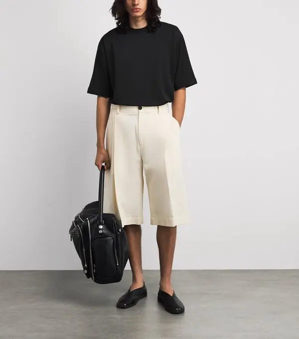 Jacquemus Cotton Rond Carré T-shirt - Black