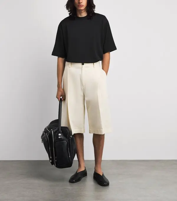 Jacquemus Cotton Rond Carré T-shirt - Black
