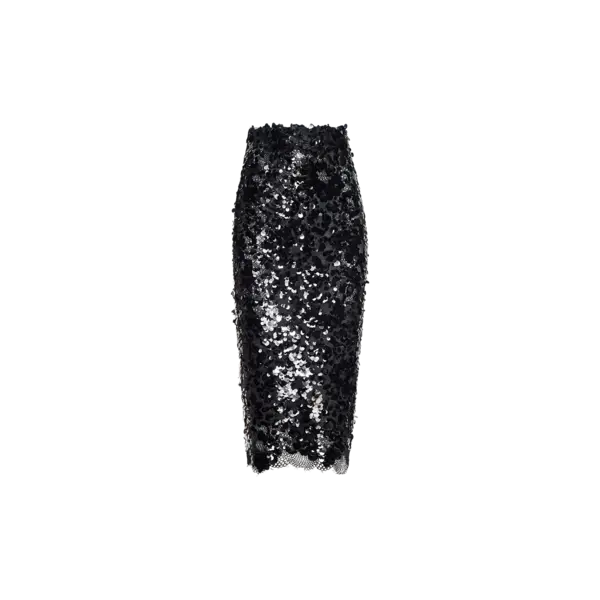 L'AGENCE Makena Sequin Pencil Skirt