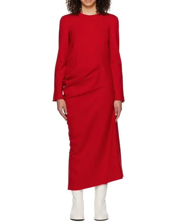 THE ROW Lucienne Long-sleeved Dress