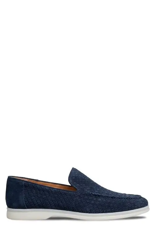 Mezlan San Lucar Woven Loafer - Navy