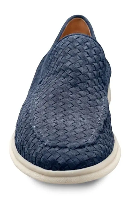 Mezlan San Lucar Woven Loafer - Navy