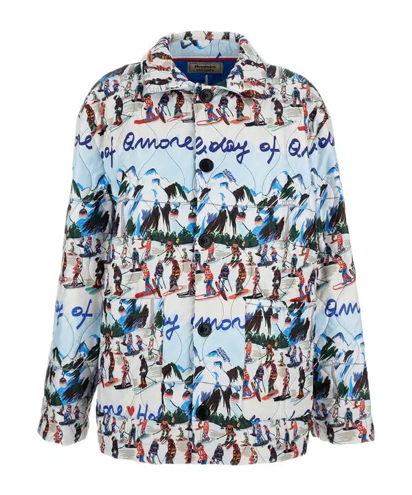 ALESSANDRO ENRIQUEZ Single-breasted Jacket With Print