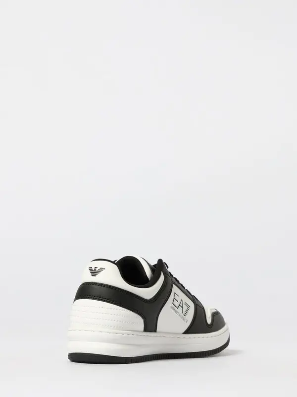 EA7 Logo Printed Low-top Sneakers