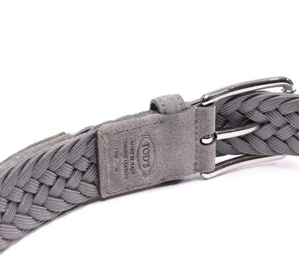 TOD'S Braided Buckle Belt