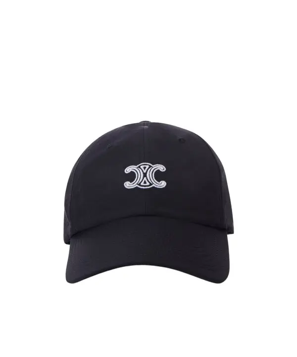 Celine Richelieu Cap In Nylon - Black