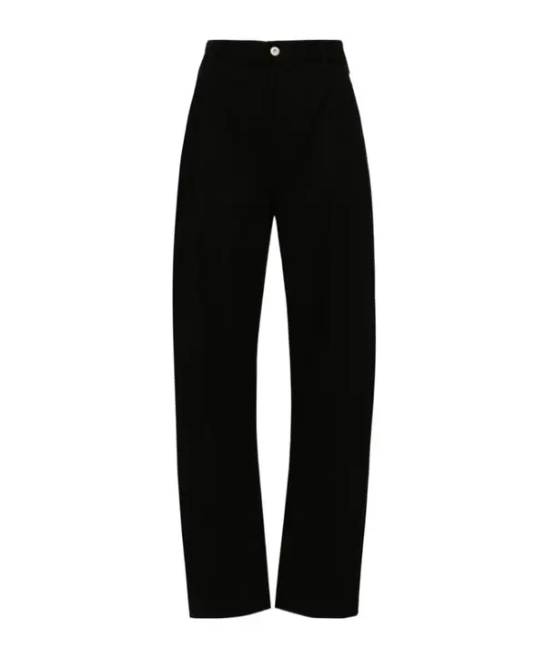 Loewe Logo-patch Trousers - Black