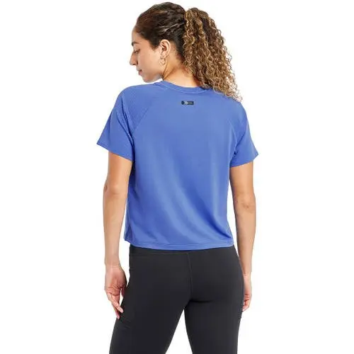 OISELLE Flyout Boxy Short-sleeve Shirt - Blue Rapids