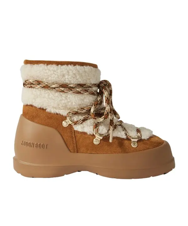 Moon Boot Shearling Snow Boots