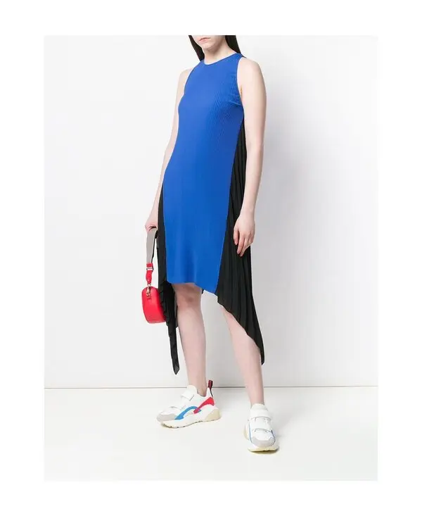 Kenzo Ribbed Asymmetrical Dress