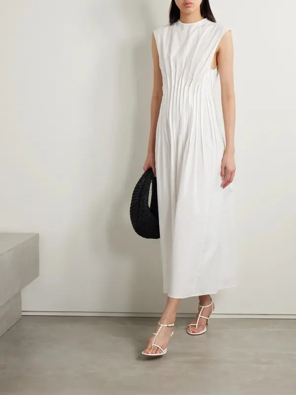 Khaite The Wes Midi Dress