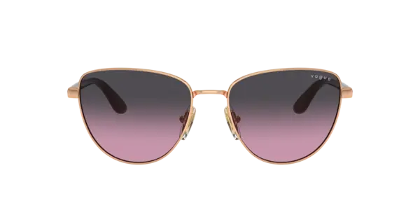 VOGUE EYEWEAR Rose Gold Tone Sunglasses