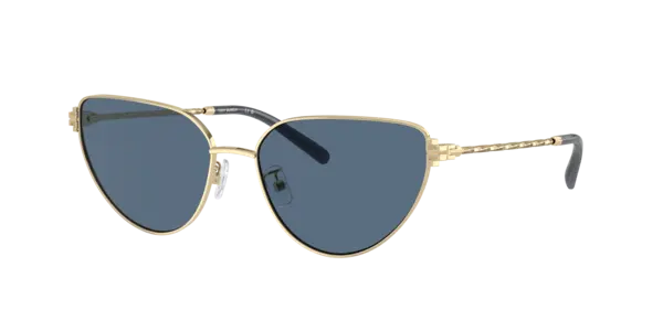 Tory Burch Gold Tone Cat Eye Sunglasses