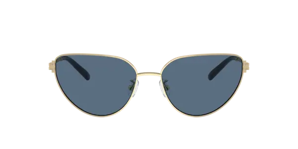 Tory Burch Gold Tone Cat Eye Sunglasses