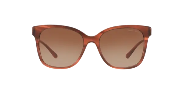 Giorgio Armani Striped Brown Sunglasses