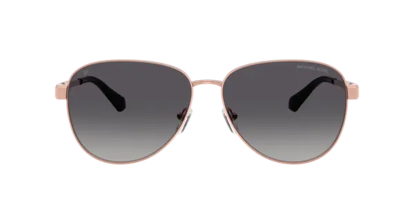 Michael Kors Biarritz Aviator Sunglasses - Grey Gradient Polarized