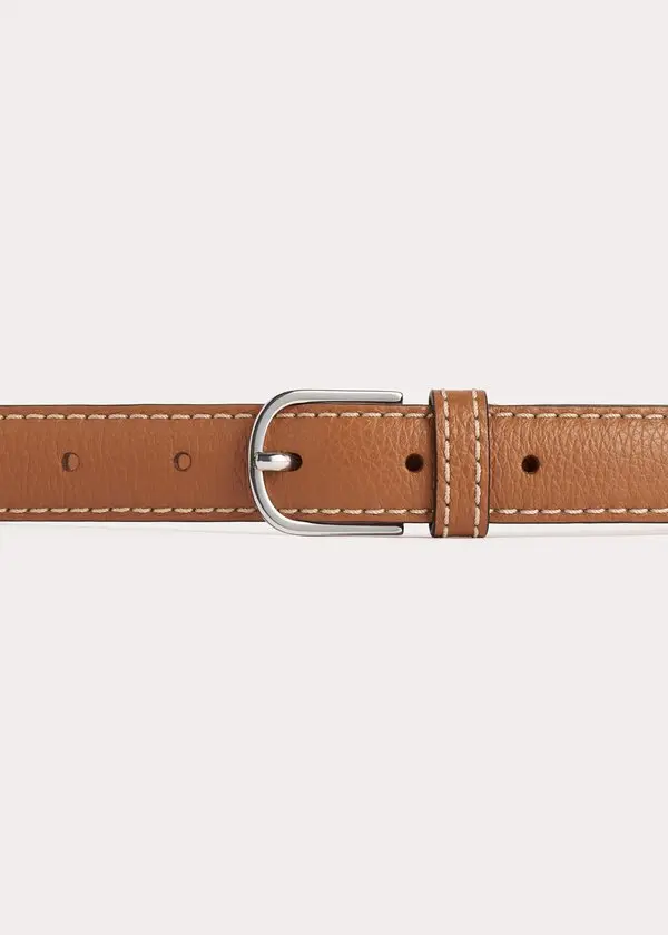 TOTEME Logo Detailed Buckled Belt