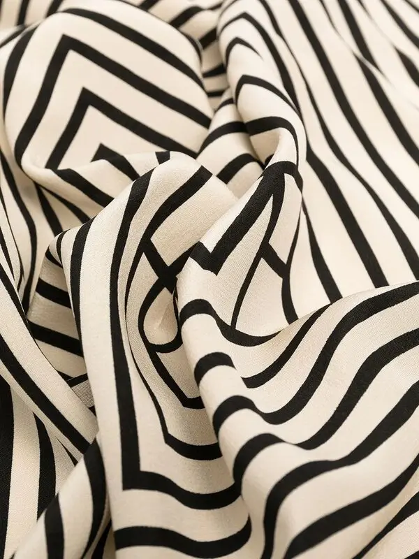 TOTEME Stripe Printed Square-shaped Scarf