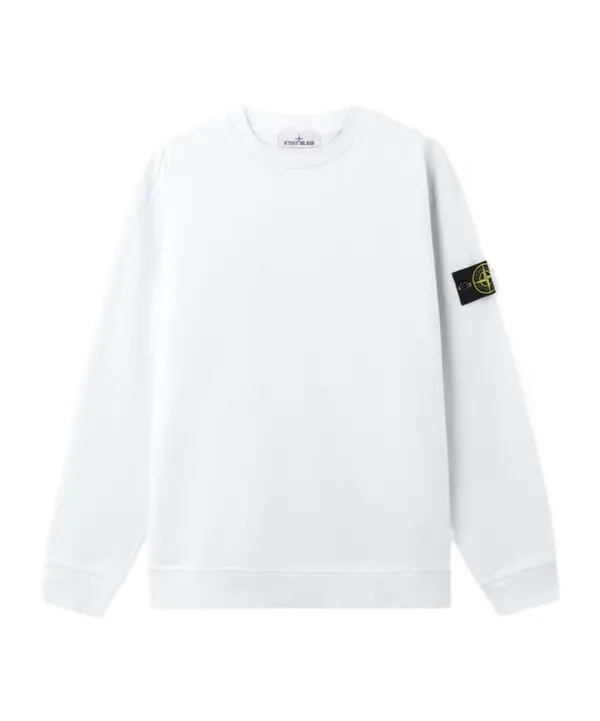 Stone Island Compass-patch Sweatshirt - Sky Blue