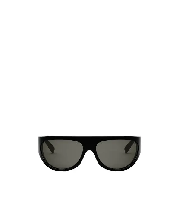 Celine Alan 1 Wraparound-frame Sunglasses - Black